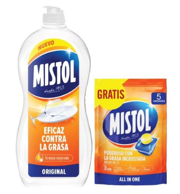 Mistol Original 900 + Mistol Tabs (5) — Ferreteria Drogueria Roure Juni
